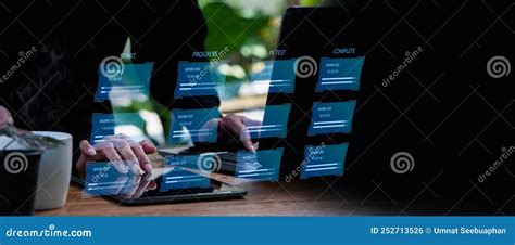 Devops Team Lean Project Management System For Iterative Procedures Incremental Work Quick