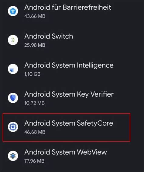 Android System Safetycore Plötzlich Installiert Was Soll Diese App