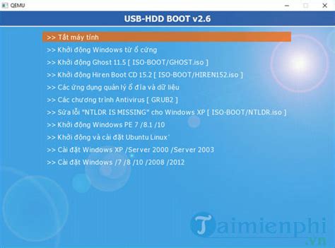Cách Sử Dụng Usb Hdd Boot