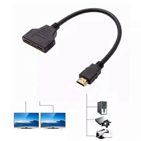 HDMI Splitter Cable Male To Dual HDMI 2 Female Y Splitter Adapter At 150 HDMI Convertor