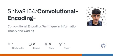 Github Shiva8164convolutional Encoding Convolutional Encoding