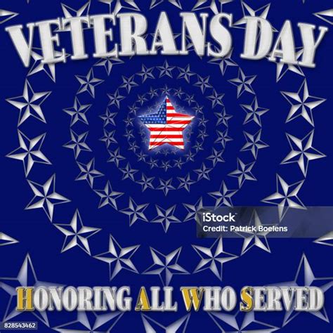 재향 군인의 날 모든 봉사 백색 별 미국 국기 3d의 색깔에서 팔의 외 투의 그림을 기리는 11월에 대한 스톡 벡터 아트 및 기타 이미지 Istock