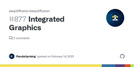 integrated graphics · issue 877 · easydiffusion easydiffusion · github