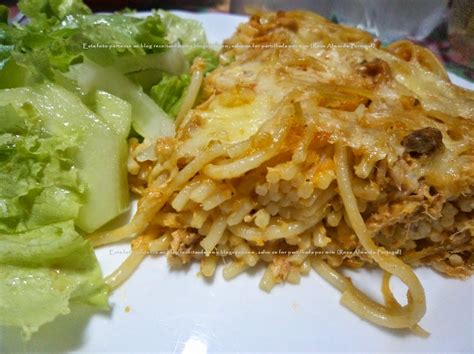 Esparguete Gratinado Com Atum Aproveitamentos