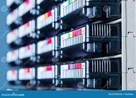 Detail Of Hard Disk Array Stock Image Image Of Array