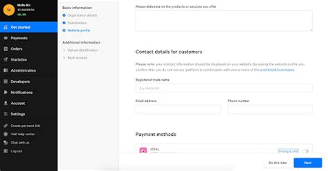 Mollie Payment Gateway Integration