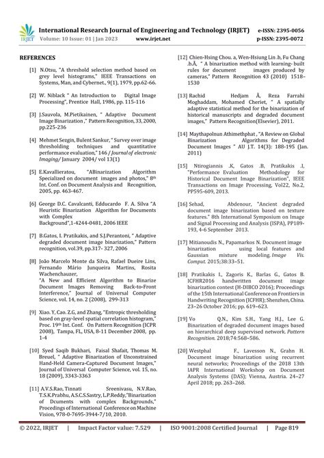 Binarization Of Degraded Text Documents And Palm Leaf Manuscripts Pdf