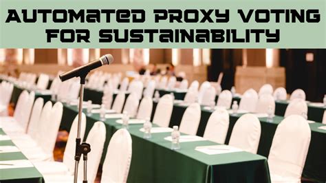 Sign Up For Automated Proxy Voting