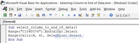 How To Select Column To End Of Data In Excel 3 Easy Methods