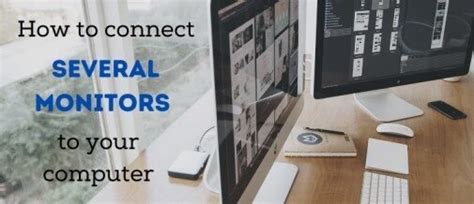 How To Add Multiple Monitors To Your Windows 10 Pc TECHSEWA