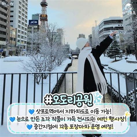 삿포로 눈축제 2024 일정 총정리 기간 위치 여행톡톡