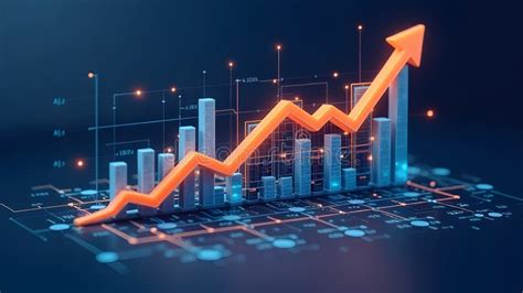 This Dynamic Growth Chart Visually And Analytically Represents Stock Market Trends Stock