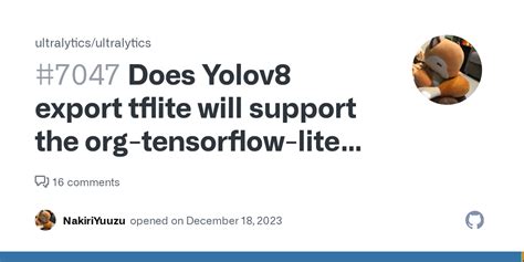 Does Yolov8 Export Tflite Will Support The Org Tensorflow Lite Tensorflow Litegpuandorg