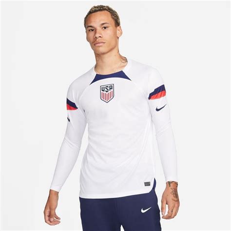 Nike Usa Home Ls Jersey World Cup 2022 Soccerplususa