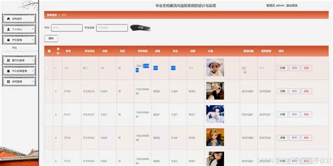 Springboot毕设 毕业生档案流向追踪系统的设计与实现 程序论文 Csdn博客
