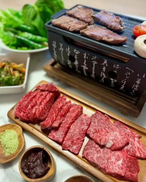 카엔 프리미엄 고체연료 맛있는 소고기 구이 미니화로 캠핑화로대 홈핑 집들이요리