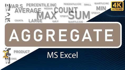 Mastering The Aggregate Function In Excel Simplify Complex