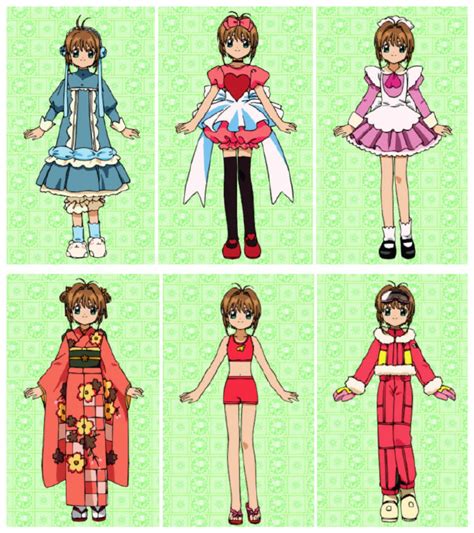 Sakura Card Captors Desenhos Animados Para Colorir Personagens