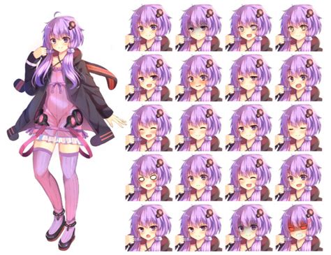 ゆかりさん立ち絵 表情差分 ニコニコ静画 イラスト