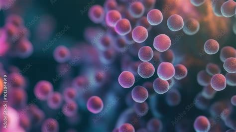 Staphylococcus Epidermidis A Loose Aggregation Of Spherical Bacteria Observed Under A