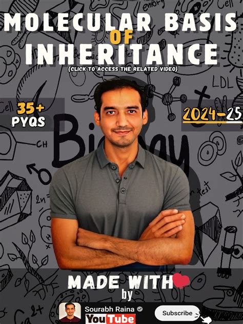 Molecular Basis Of Inheritance Pyqs By Sourabh Rai 240914 215023 Pdf