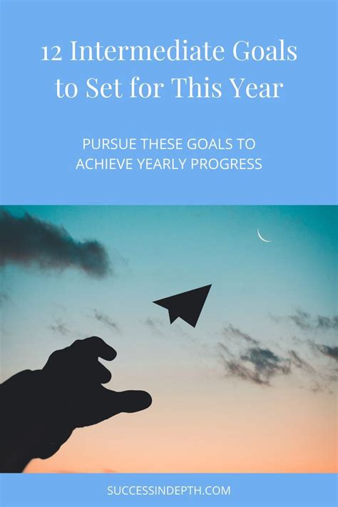 12 Intermediate Goals Examples For A Successful Year
