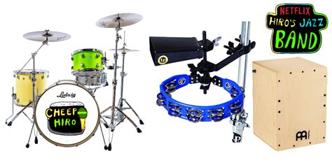 Drew Williamsons Drum Set Percussion And Cajon By Jackadamen On Deviantart