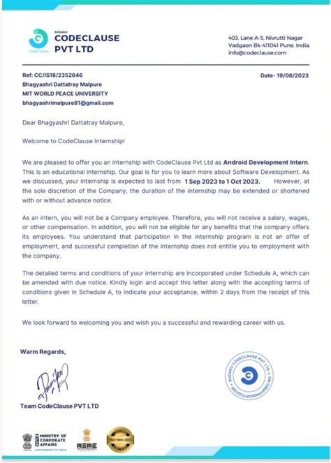 Bhagyashri Malpure On Linkedin Internship Androiddevelopment Codeclause