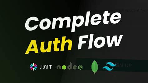Full Stack Login System With Jwt Authentication Using Node Next Tailwind And Mongodb Youtube