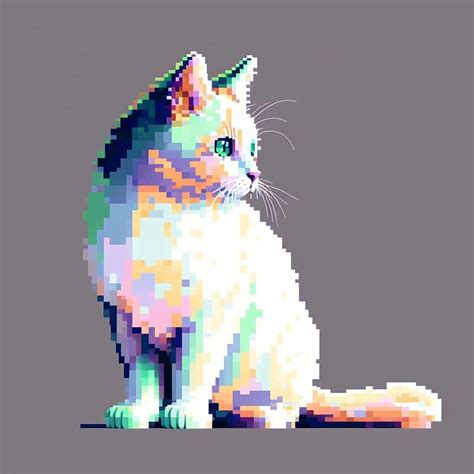 Pixel Art Cat