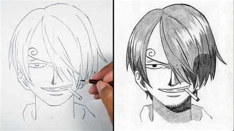 How To Draw Sanji For Beginners Easy Tutorial Anime Drawing Medium