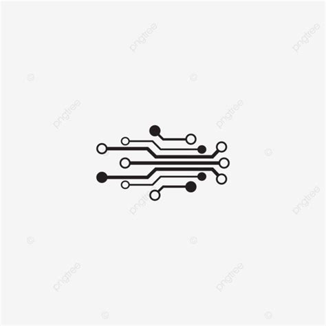 Circuit Logo Template Vector Circuits Design Icon Vector Circuits