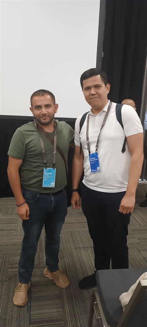 İ Discussed A Lot Of Things With Conference Users And Esri Team Member