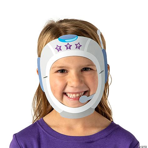 Outer Space Vbs Astronaut Masks 12 Pc Oriental Trading