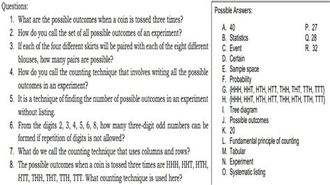 COUNTING METHODS AND TECHNIQUES IN AN EXPERIMENT Pptx