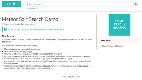 GitHub Hwillson Meteor Solr Demo Meteor Based Search Demo Using Solr