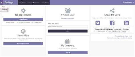 Odoo Getting Started Websoft