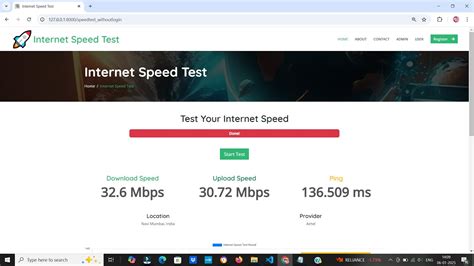 Internet Speed Test Project Using Python Django Sqlite Youtube