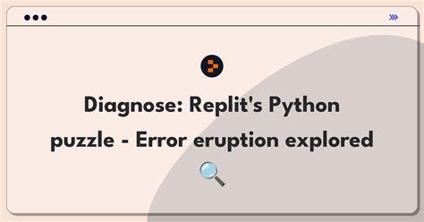Replit Python Error Spike Root Cause Analysis Interview Nextsprints