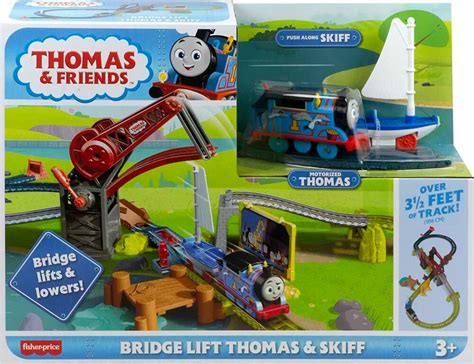 Thomas And Friends Bridge Lift Thomas And Skiff Train Set With Motorized