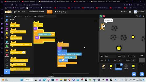 How To Make A Asteroid Shooter Game In Scratch Part 4 Youtube