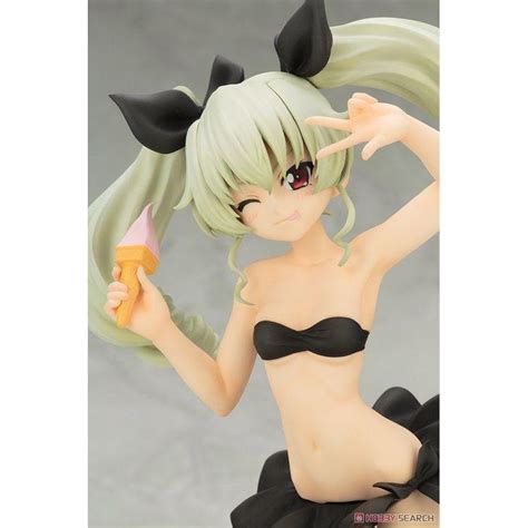 宏欣壽屋 1 7 少女與戰車 劇場版 安丘比 泳裝Ver PVC 清倉價 蝦皮購物