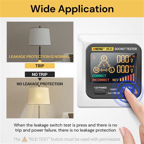 Digital Socket Tester Smart Voltage Detector Digital Socket Tester Smart Voltage Detector