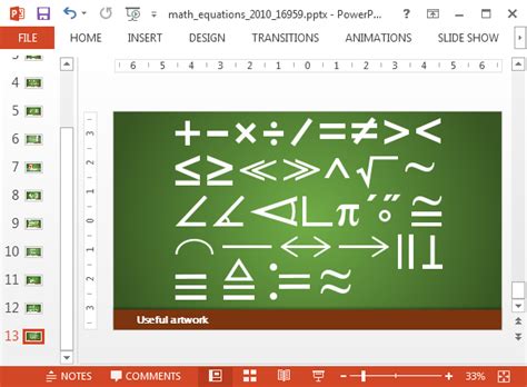 Mathematical Symbols For Powerpointpng Fppt