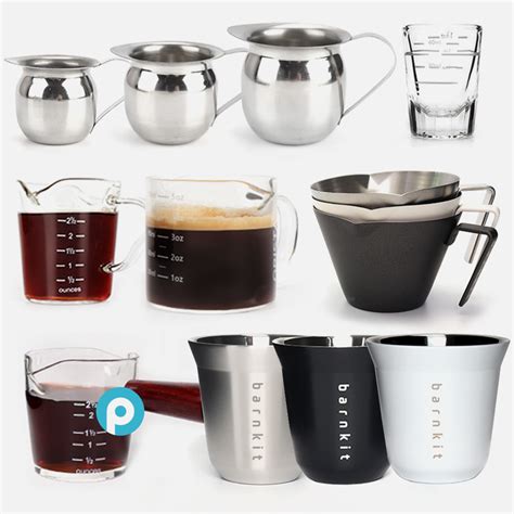 에스프레소 샷 글라스 커피 샷 잔 계량 눈금 유리컵 유리잔 포코 공식몰