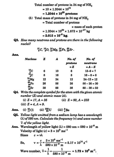 Structure Of Atom Class Chemistry Studypur