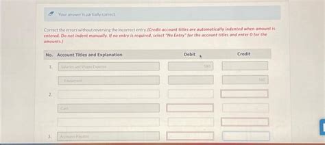 Solved Correct The Errors Without Reversing The Incorrect