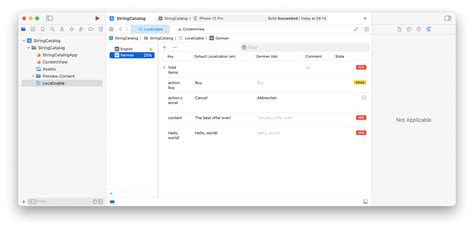 Xcode String Catalogs Belief Driven Design