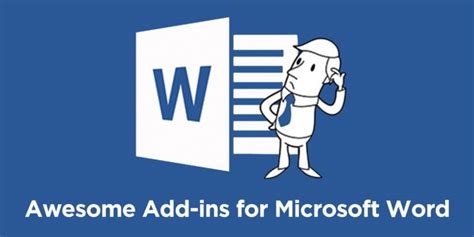 7 Of The Best Add Ins For Microsoft Word To Improve Your Productivity
