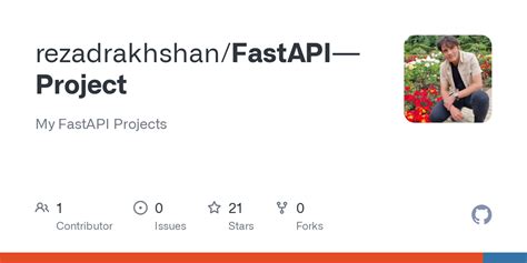 Github Rezadrakhshanfastapi Project My Fastapi Projects